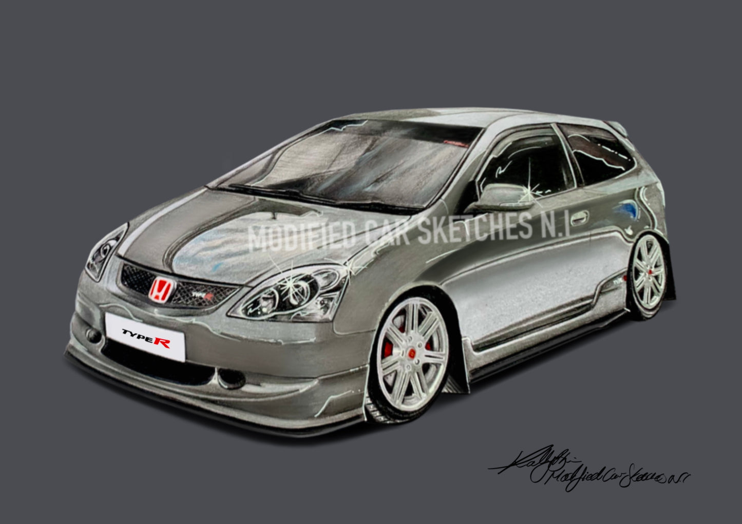 EP3 Honda Civic Print – My Store
